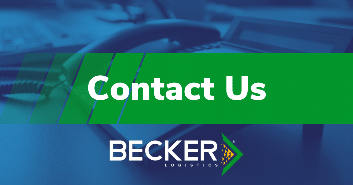 Contact Becker Logistics
