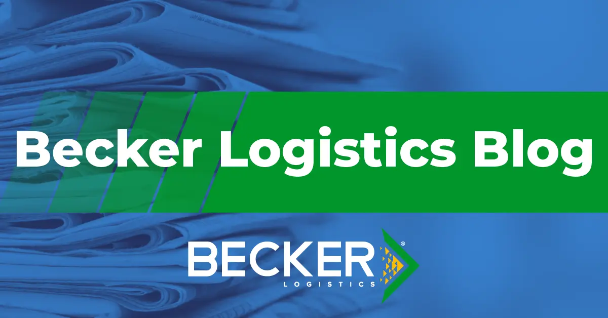 Becker Logistics Blog