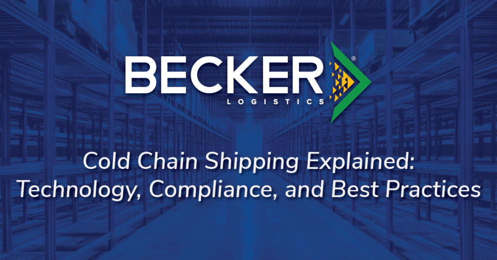 Cold Chain Shipping Explained