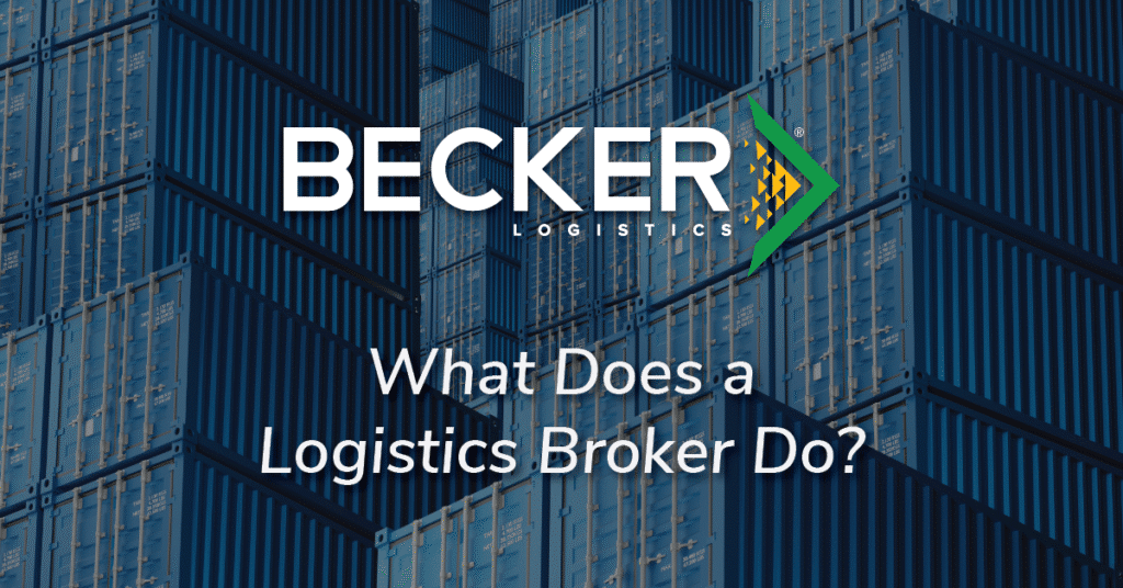 What Does a Logistics Broker Do?